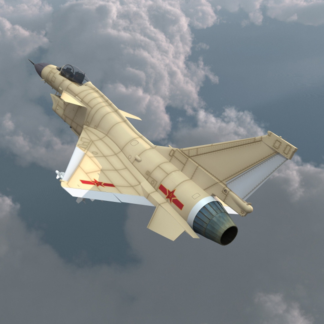 3d jet fighters rigged 6 model