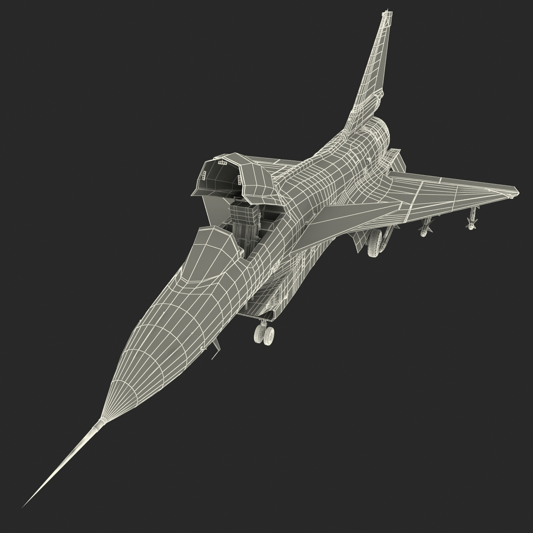 3d jet fighters rigged 6 model