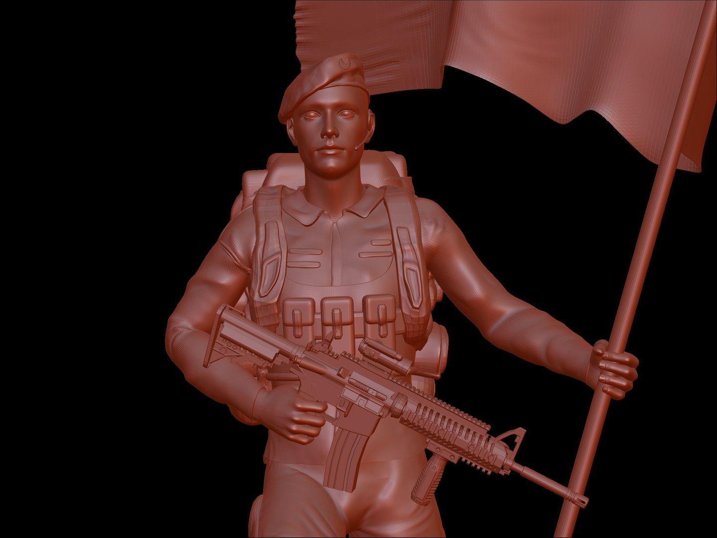 3D Model Soldier - TurboSquid 2043427