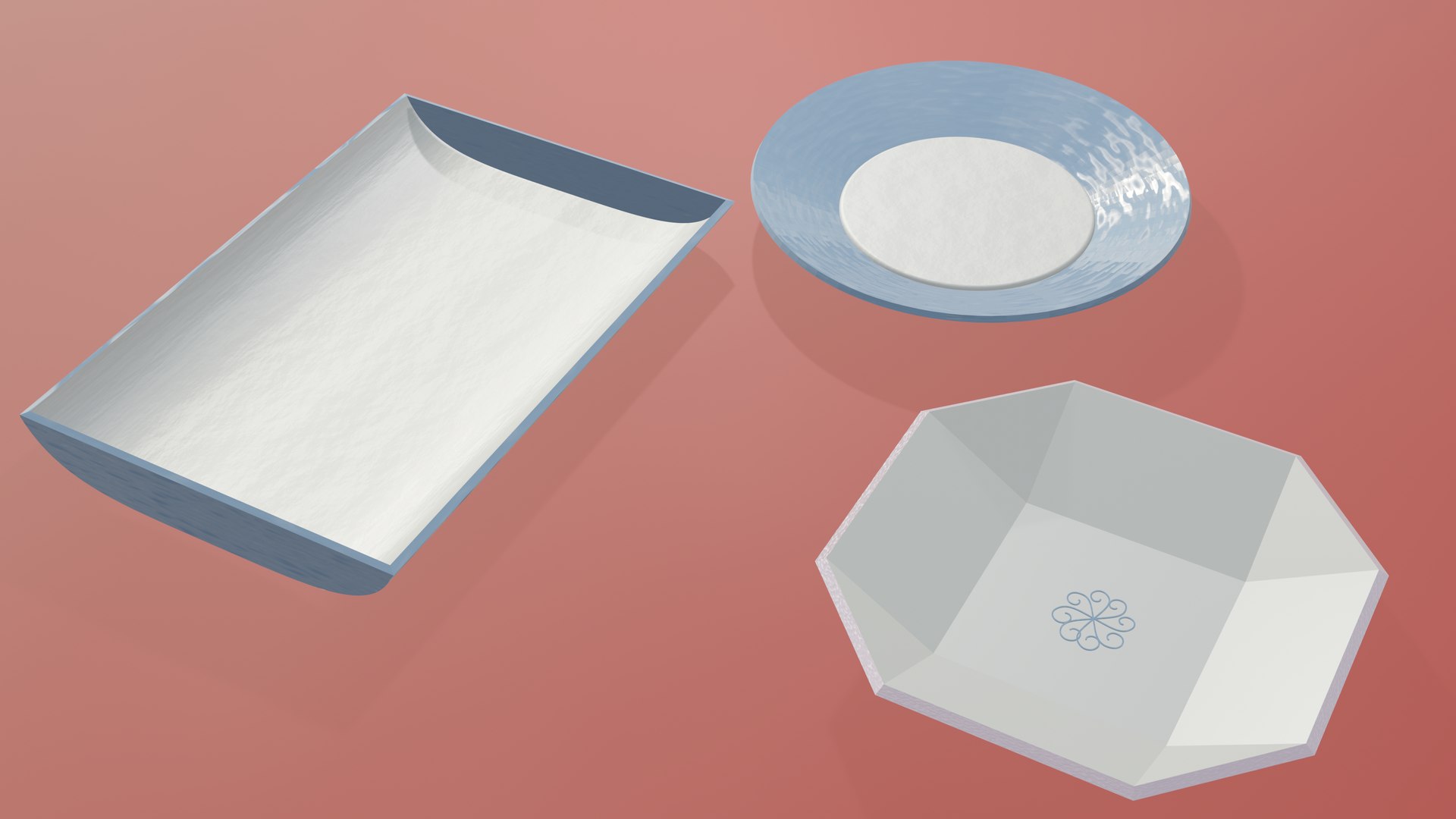 3D Dish Model - TurboSquid 1628495