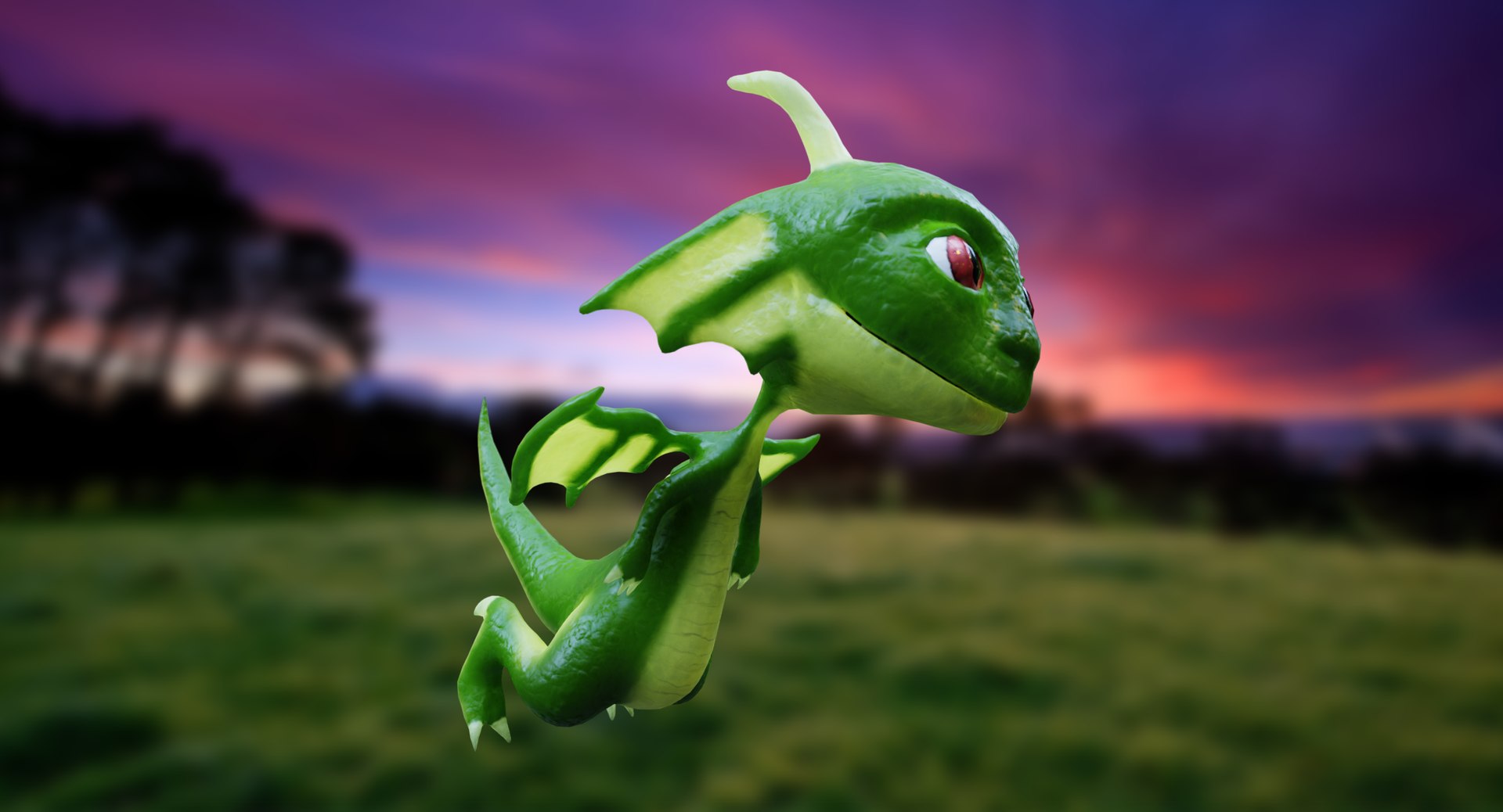 3D Baby Dragon Model - TurboSquid 1194815