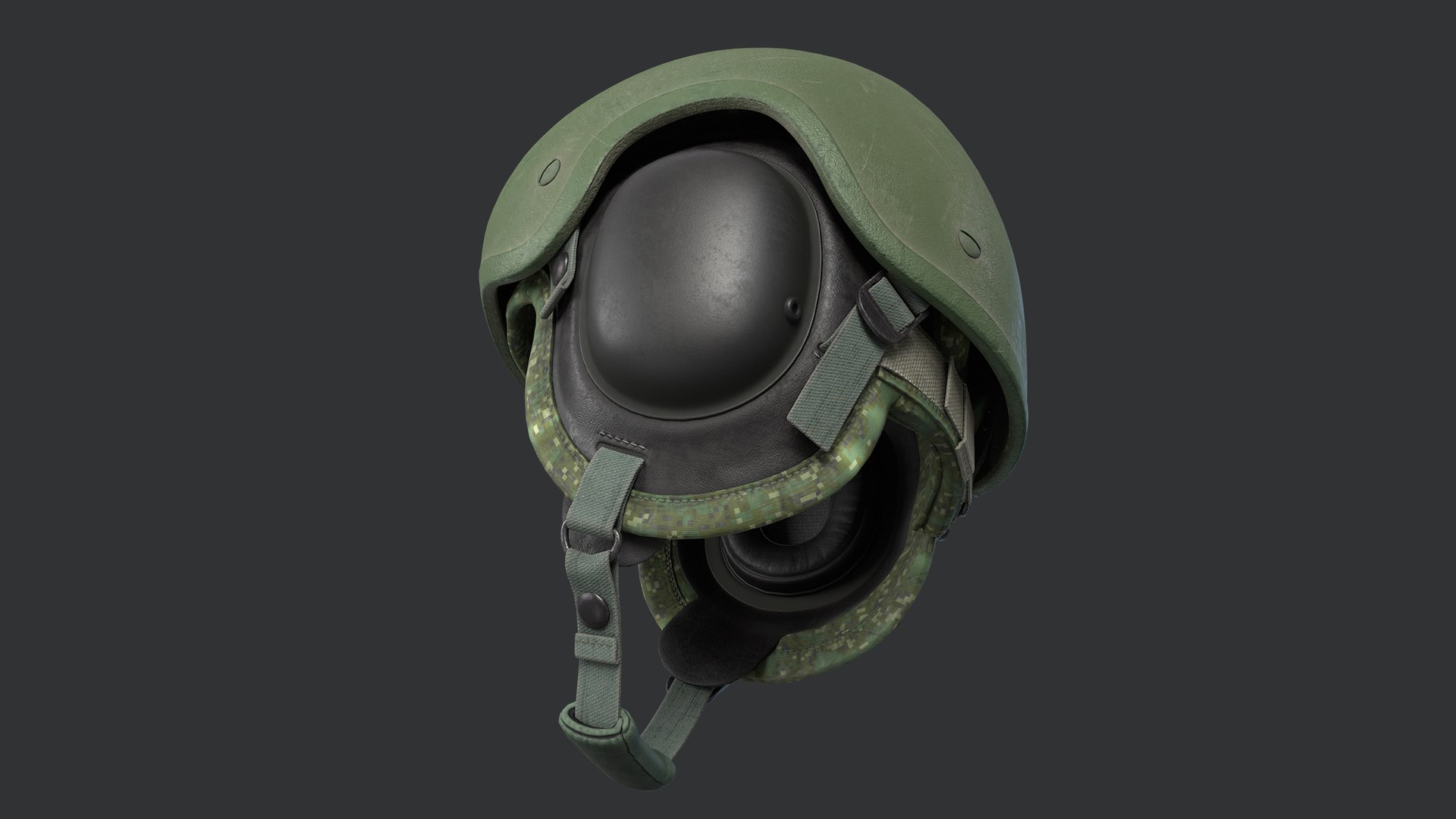 3D Tankman Helmet 6B48-2 - TurboSquid 2147569