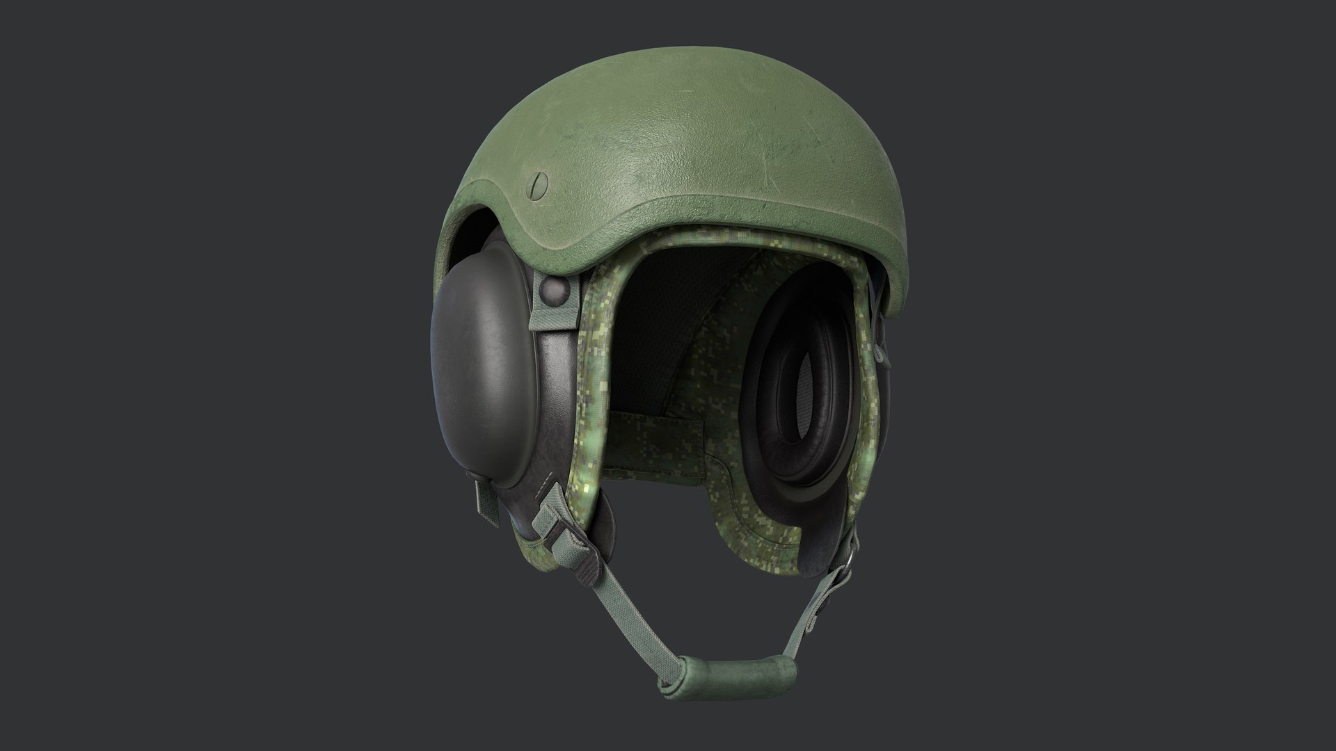 3D Tankman Helmet 6B48-2 - TurboSquid 2147569