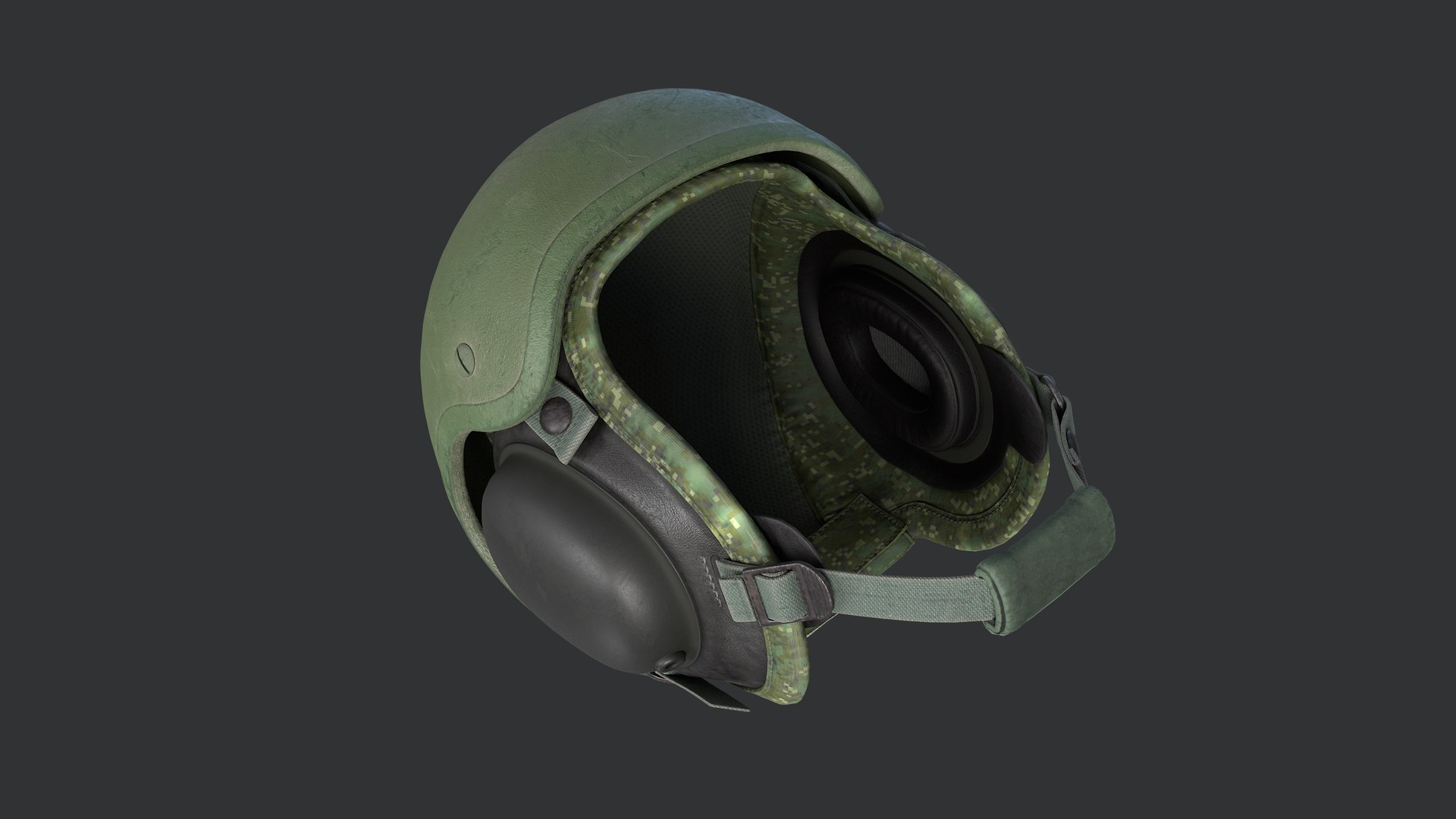 3D Tankman Helmet 6B48-2 - TurboSquid 2147569
