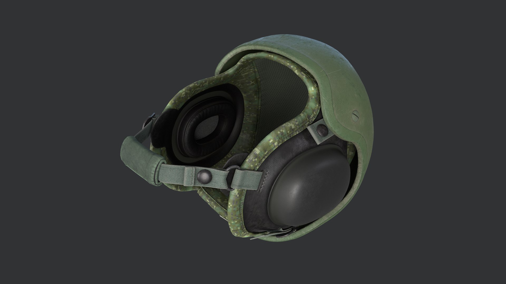 3D Tankman Helmet 6B48-2 - TurboSquid 2147569