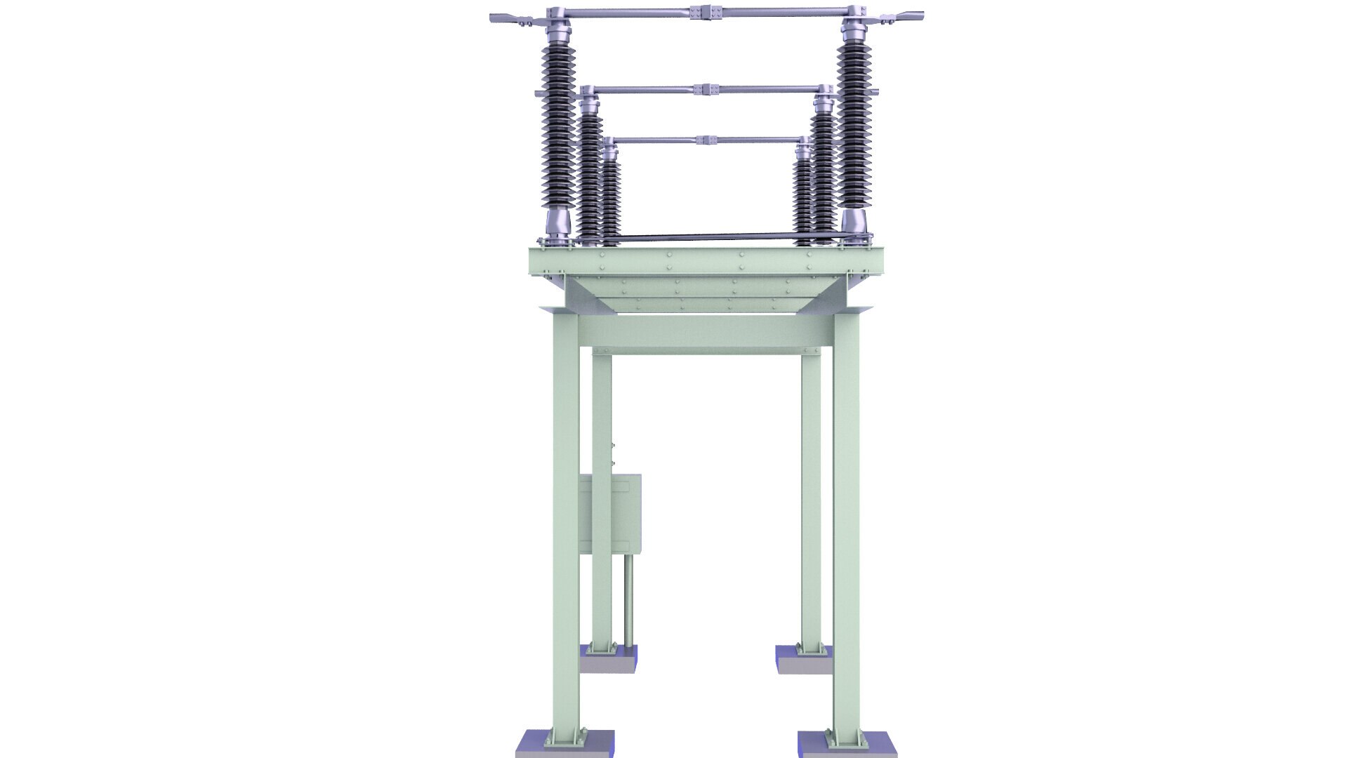 Substation Center Break Disconnector Low Poly 31 3D Model - TurboSquid ...