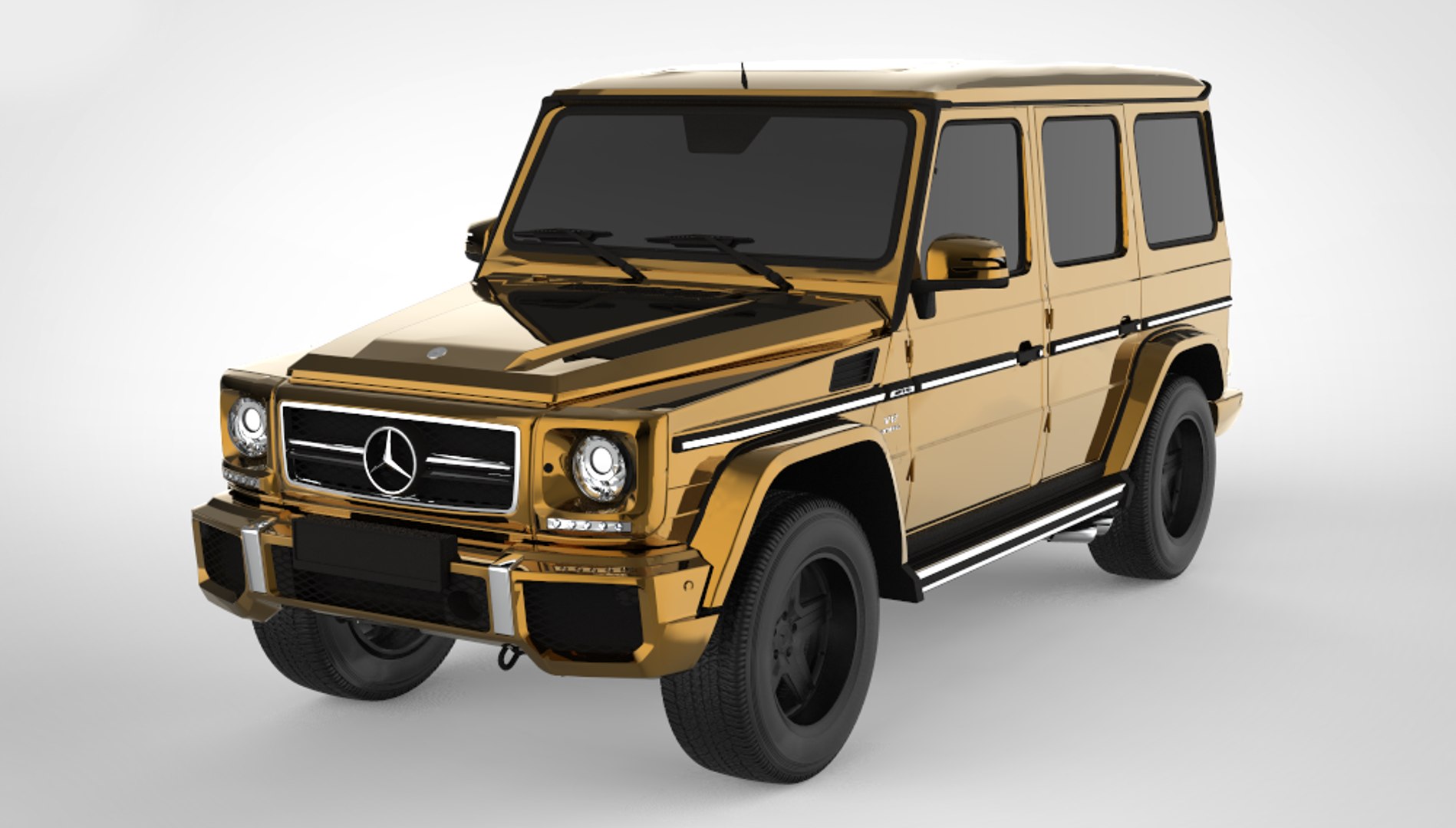 Mercedes-benz G-class 3D Model - TurboSquid 1410205