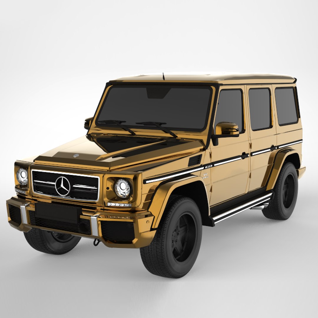 Mercedes-benz G-class 3D Model - TurboSquid 1410205