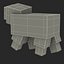 3d Minecraft Sheep Rigged