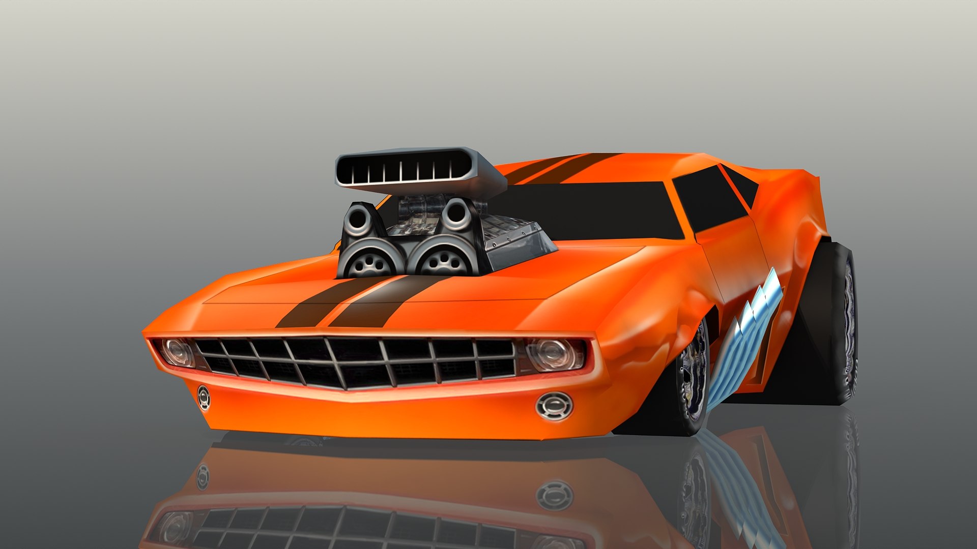 3d Model Cartoon Comic Car Games