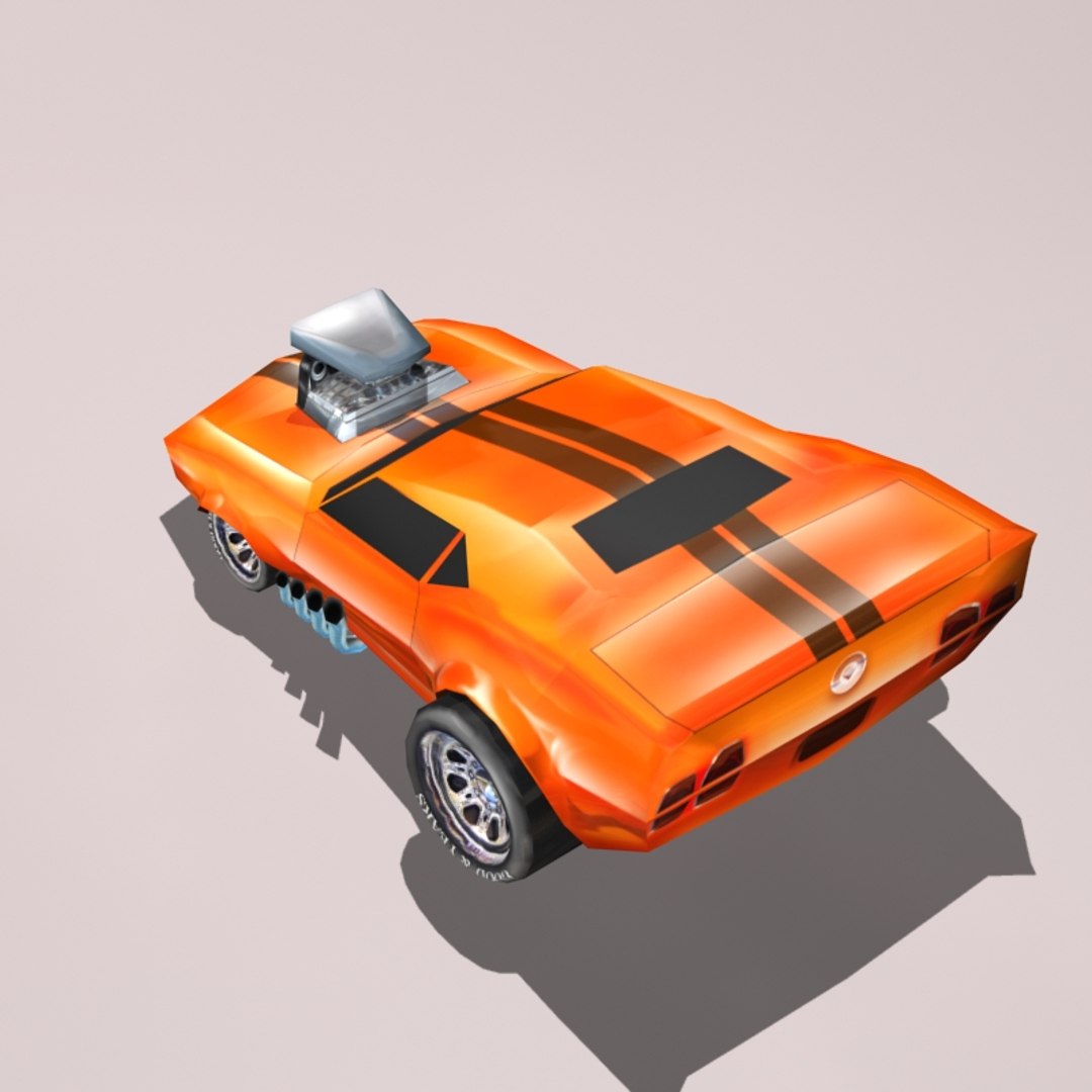 3d model cartoon comic car games