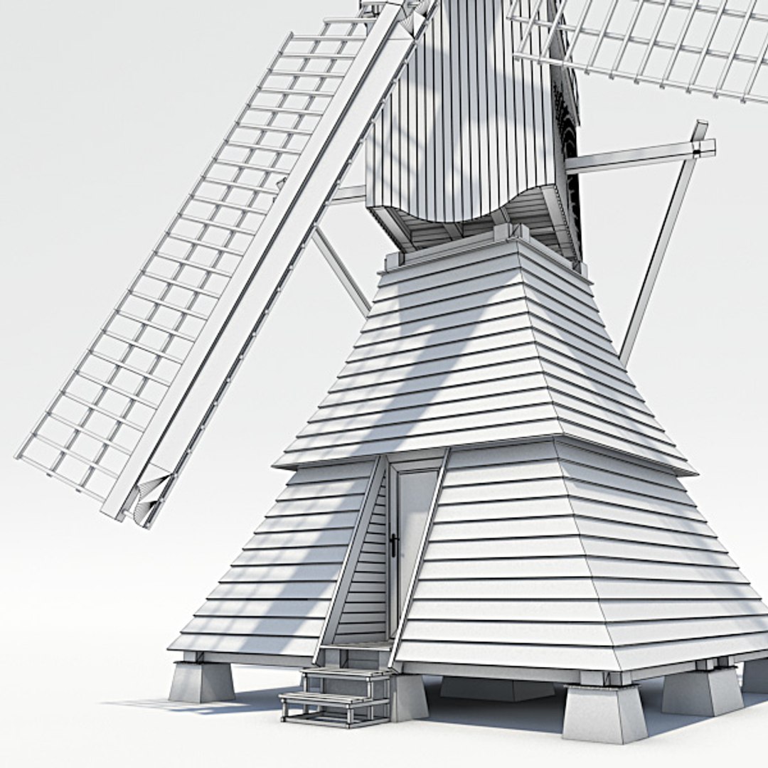 windmill hollow post 3d 3ds