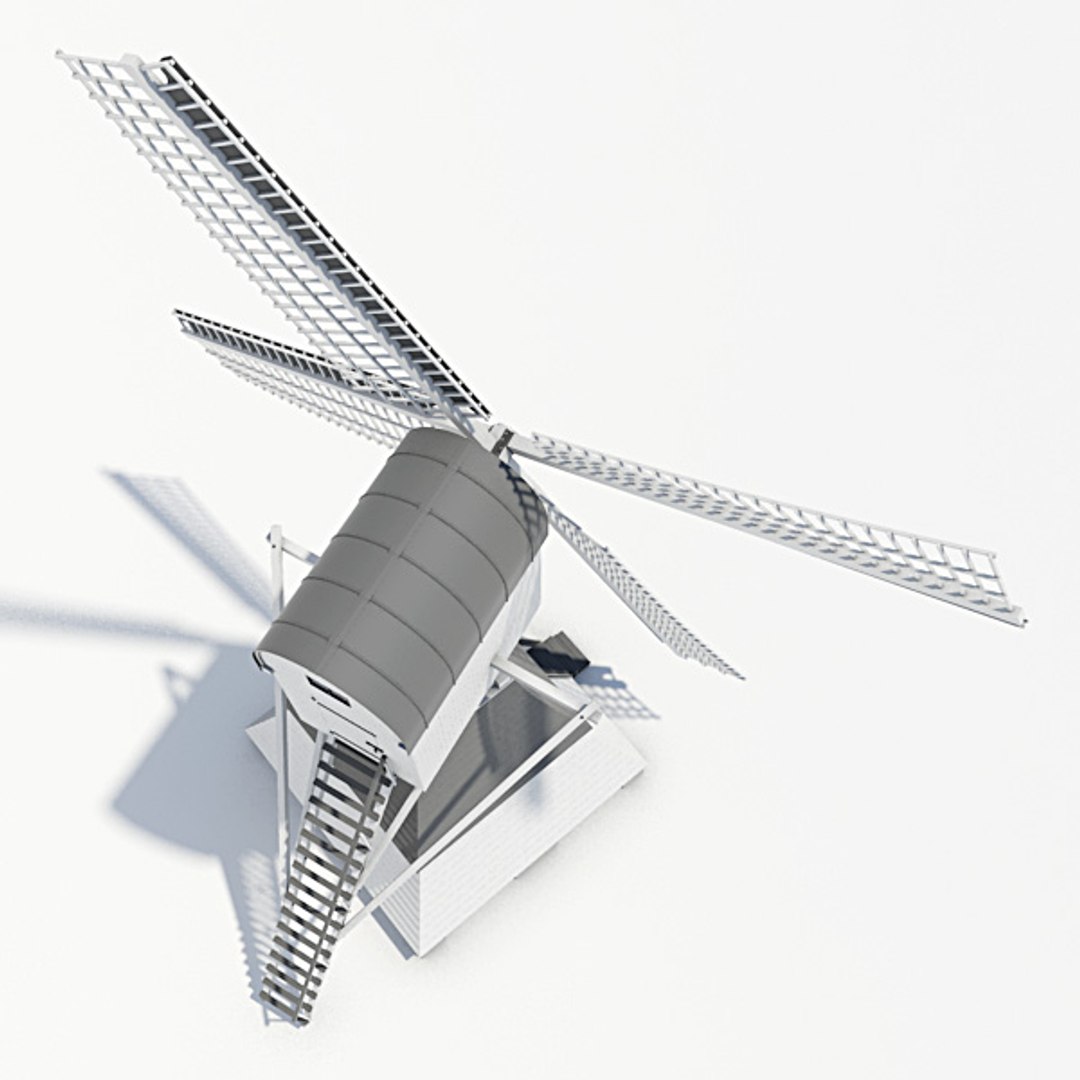 windmill hollow post 3d 3ds