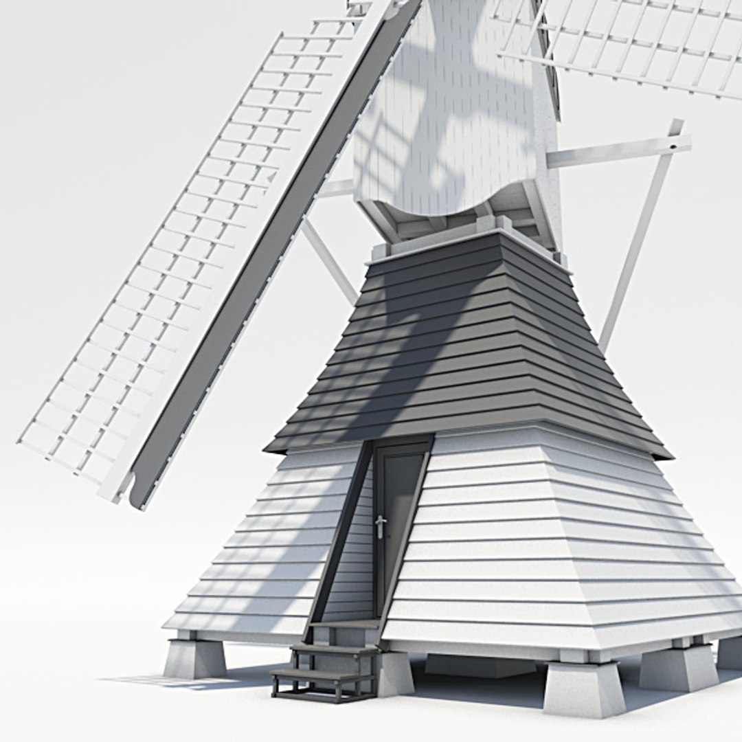 windmill hollow post 3d 3ds