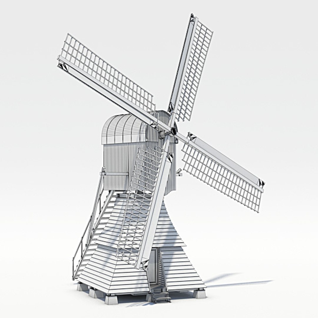 windmill hollow post 3d 3ds