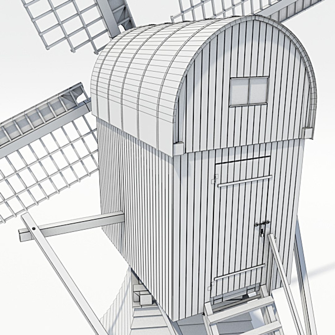 windmill hollow post 3d 3ds