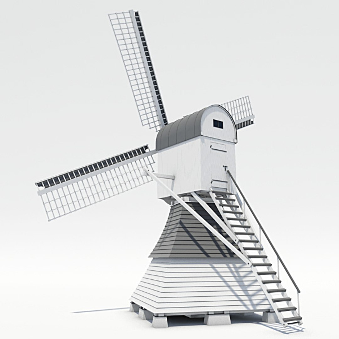 windmill hollow post 3d 3ds