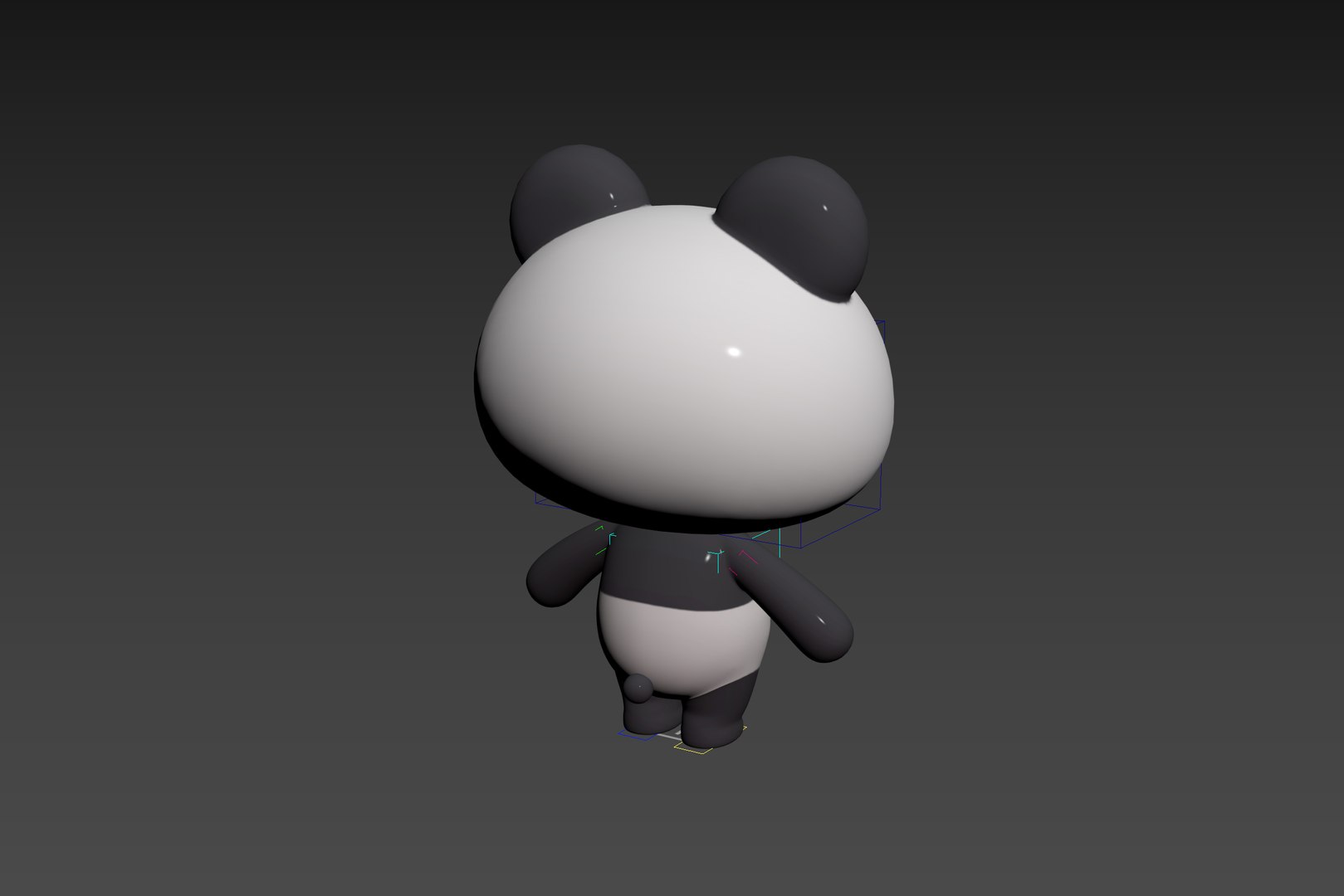 Character129 Rigged Panda 3D Model - TurboSquid 1760481
