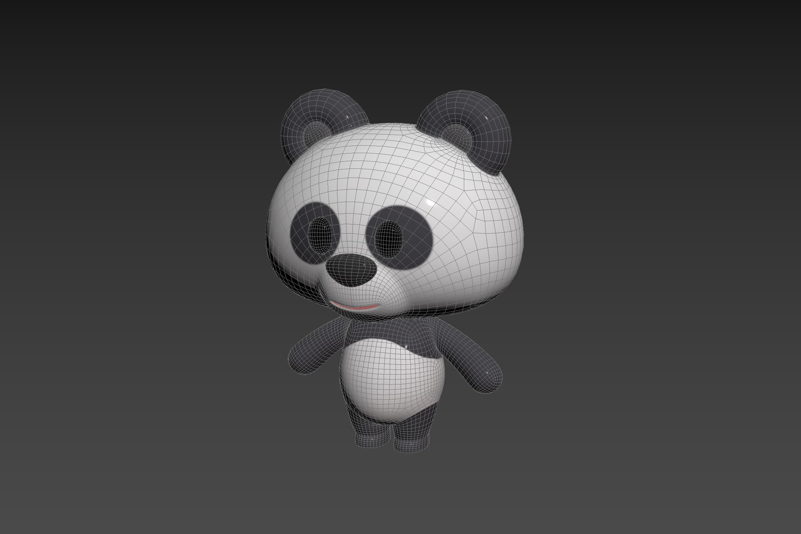Character129 Rigged Panda 3D Model - TurboSquid 1760481