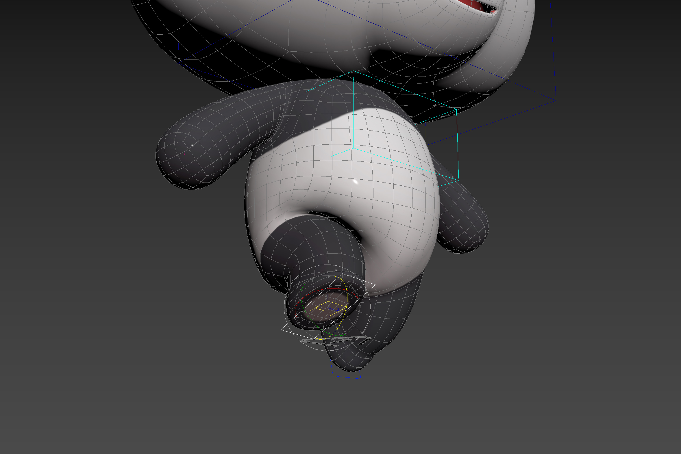 Character129 Rigged Panda 3D model - TurboSquid 1760481
