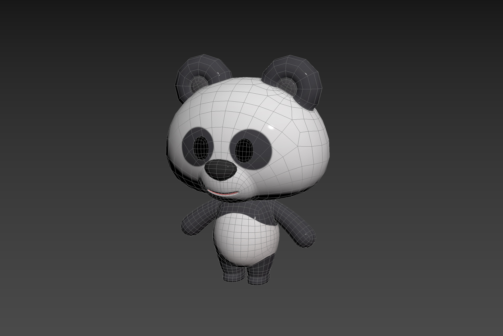 Character129 Rigged Panda 3D model - TurboSquid 1760481