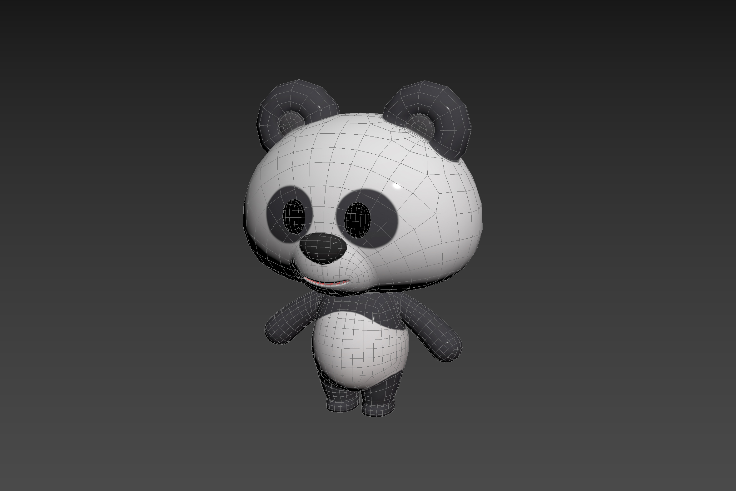 Postać129 Rigged Panda Model 3D - TurboSquid 1760481