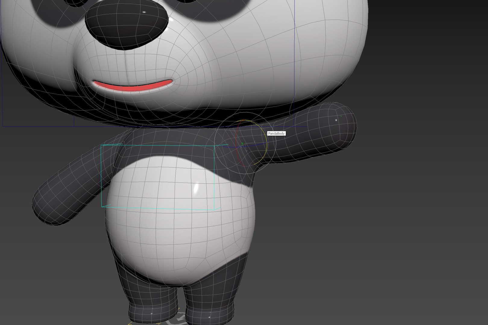 Character129 Rigged Panda 3D Model - TurboSquid 1760481