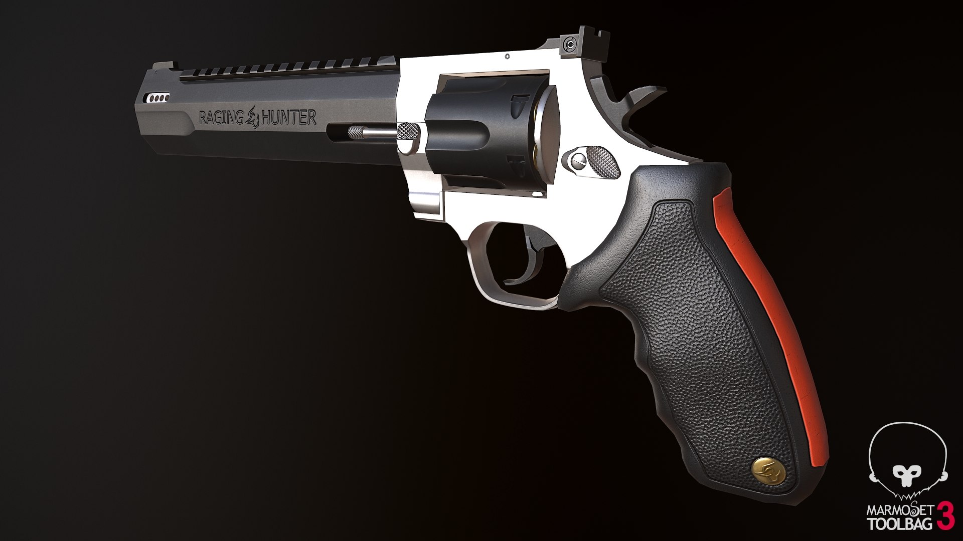 Taurus Raging Hunter Revolver 44 Mag 3D - TurboSquid 1776614