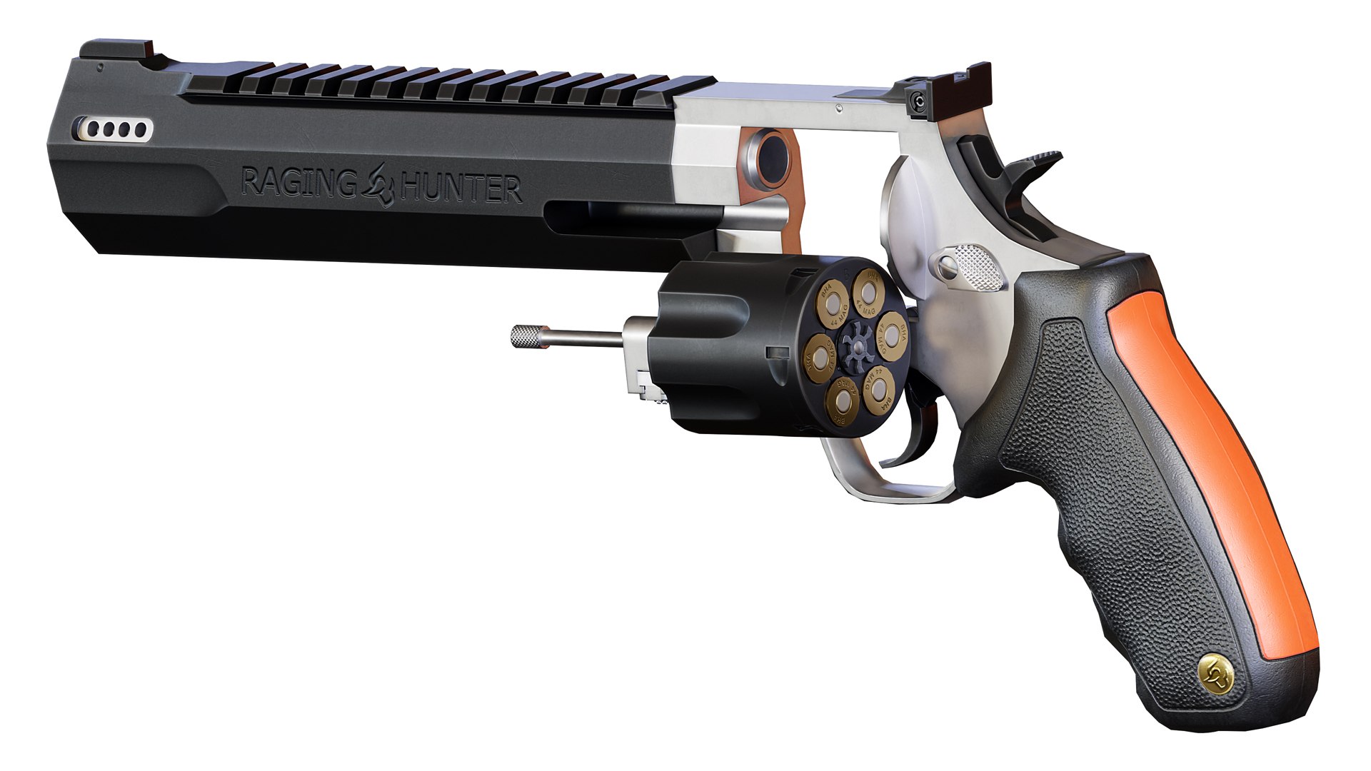 Taurus Raging Hunter Revolver 44 Mag 3D - TurboSquid 1776614