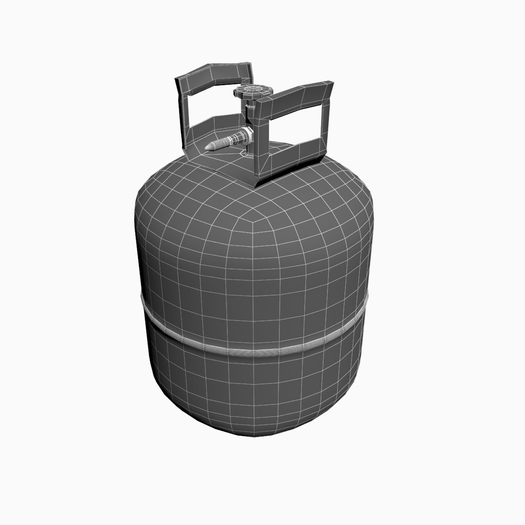 3D Helium Gas Container - TurboSquid 1168450