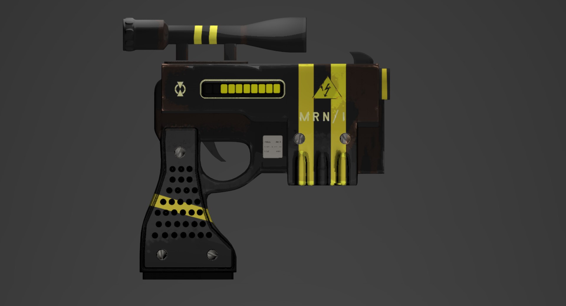 3D Pbr 1 Gun - TurboSquid 1206056