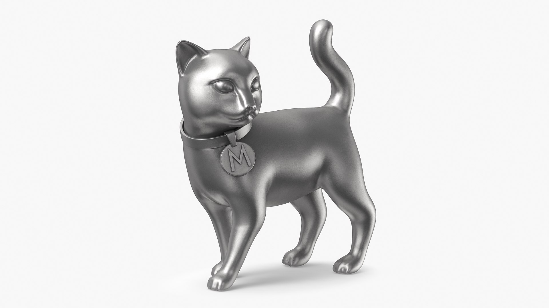 3D Monopoly Cat - TurboSquid 1576819