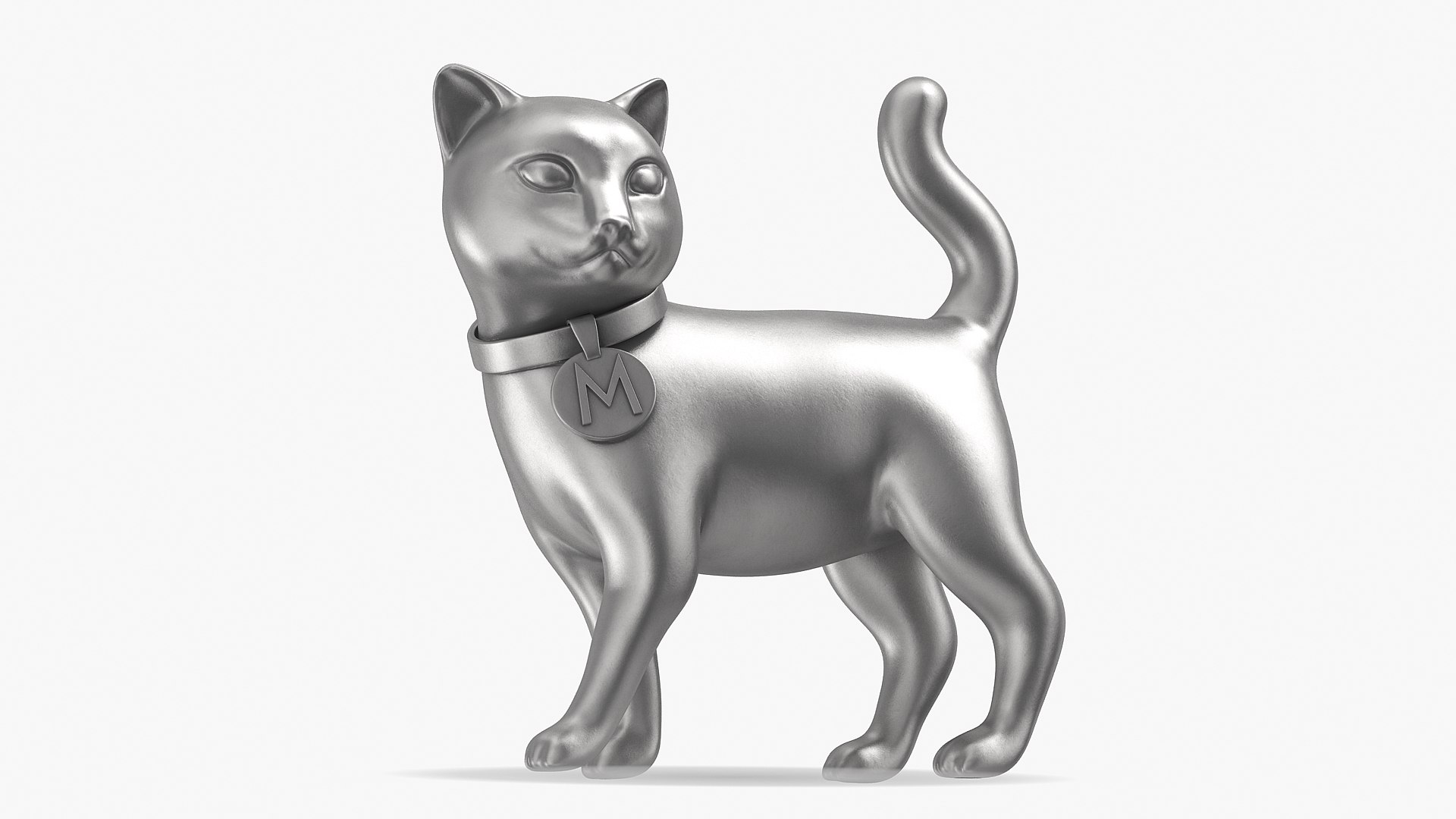 3D Monopoly Cat - TurboSquid 1576819