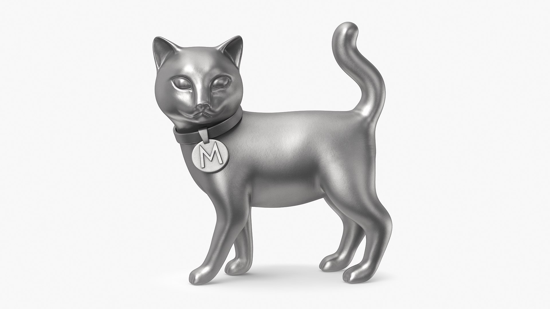 3D Monopoly Cat - TurboSquid 1576819