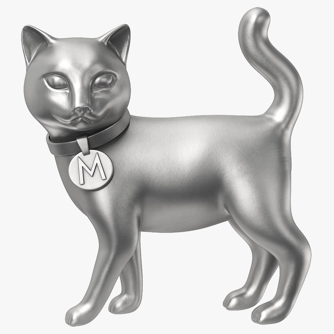 3D monopoly cat - TurboSquid 1576819