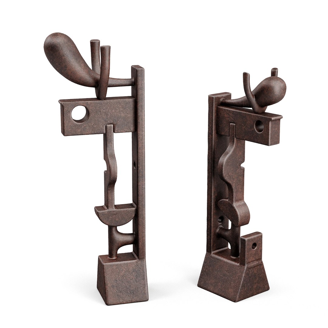 3D Constractive Abstractart Sculpture - TurboSquid 2107379