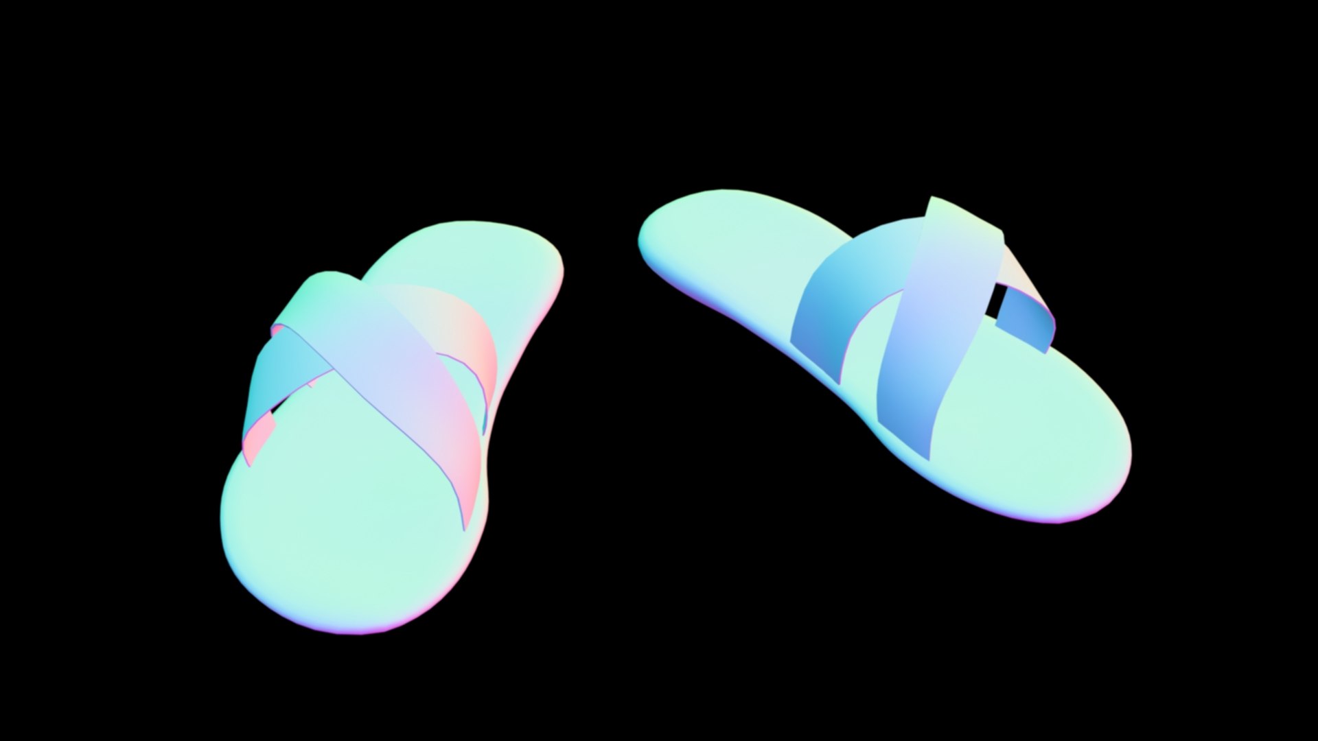 Sandal 3D Model - TurboSquid 2085873
