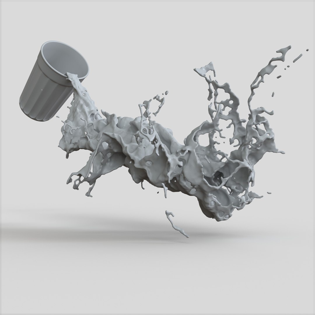Splash 3D Model - TurboSquid 1801995