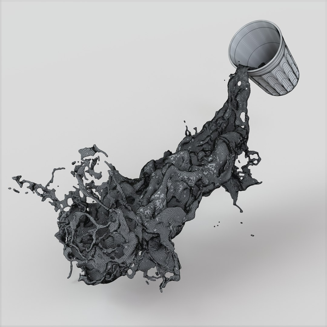 Splash 3D Model - TurboSquid 1801995