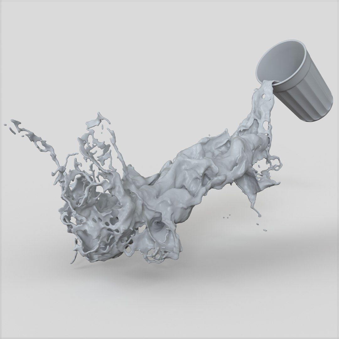 Splash 3D Model - TurboSquid 1801995