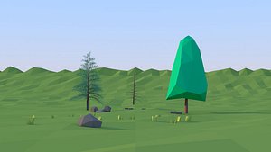 Free Low Poly Tree Blender Models For Download | TurboSquid