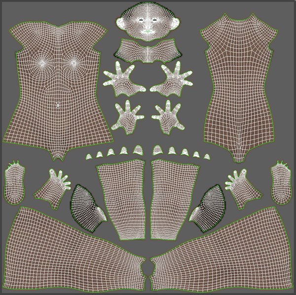 3D Medical Cloth 001 Female 03 PBR 8K - TurboSquid 1955607