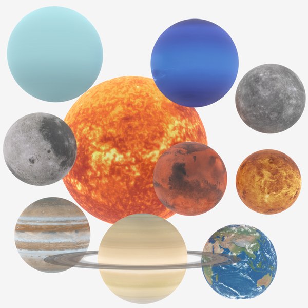 Solar System 3D Models for Download | TurboSquid