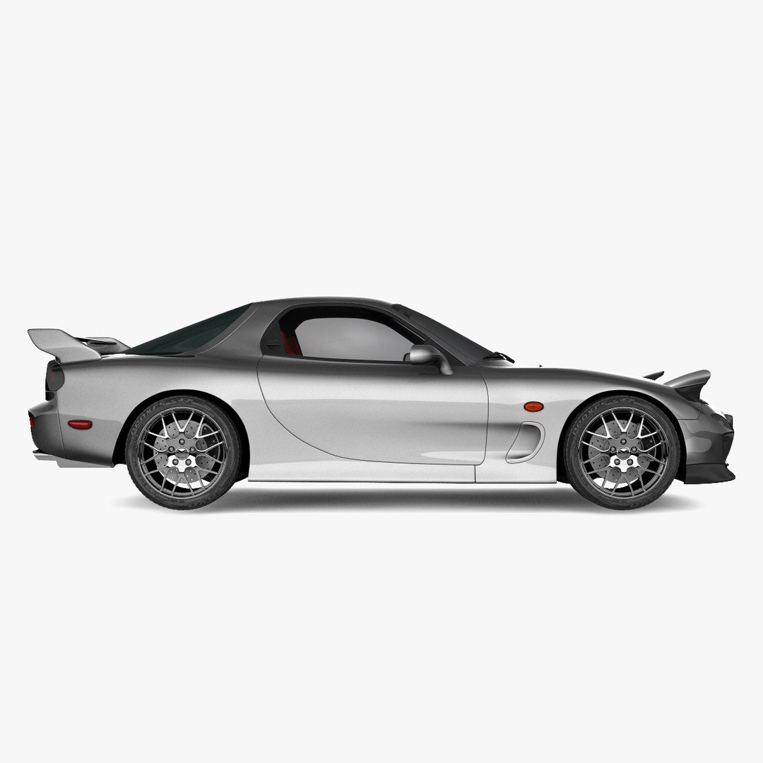 3ds max realistic mazda rx7