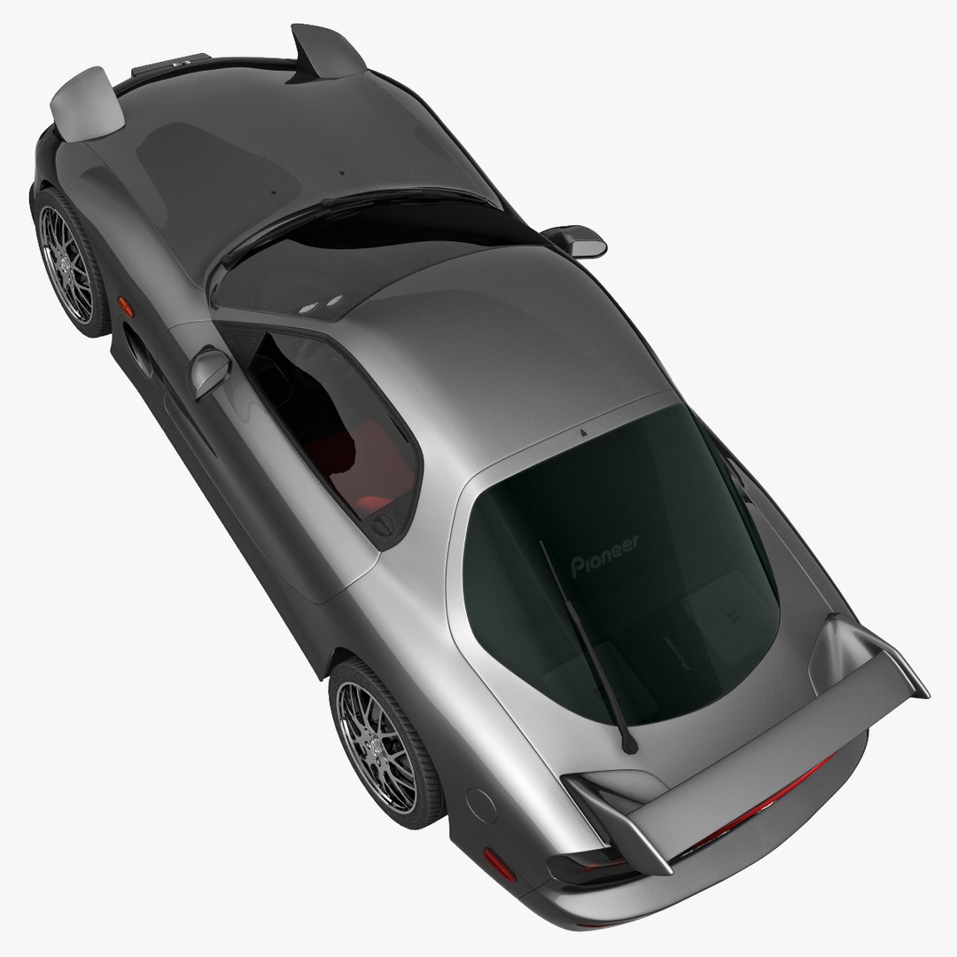 3ds max realistic mazda rx7