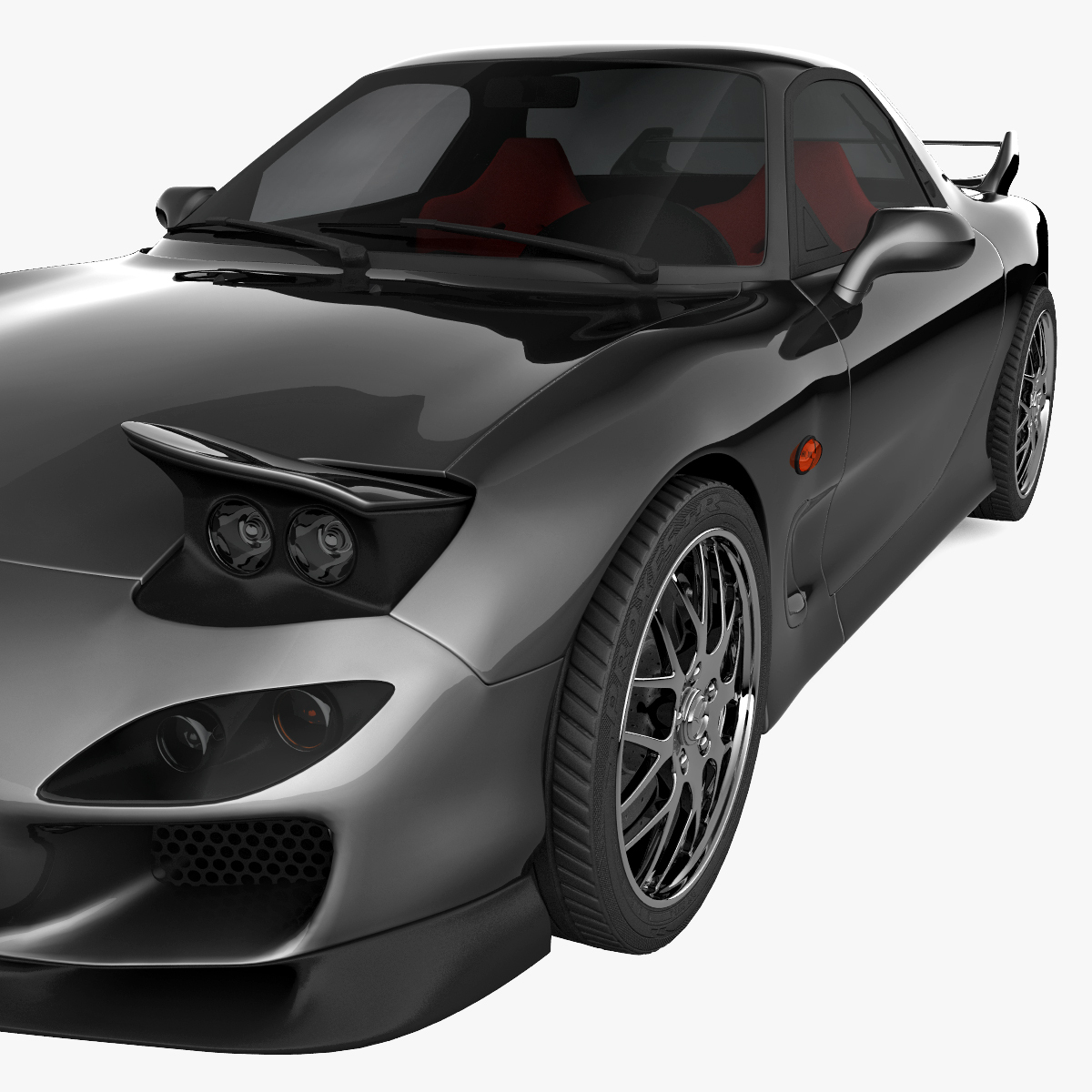 3ds max realistic mazda rx7