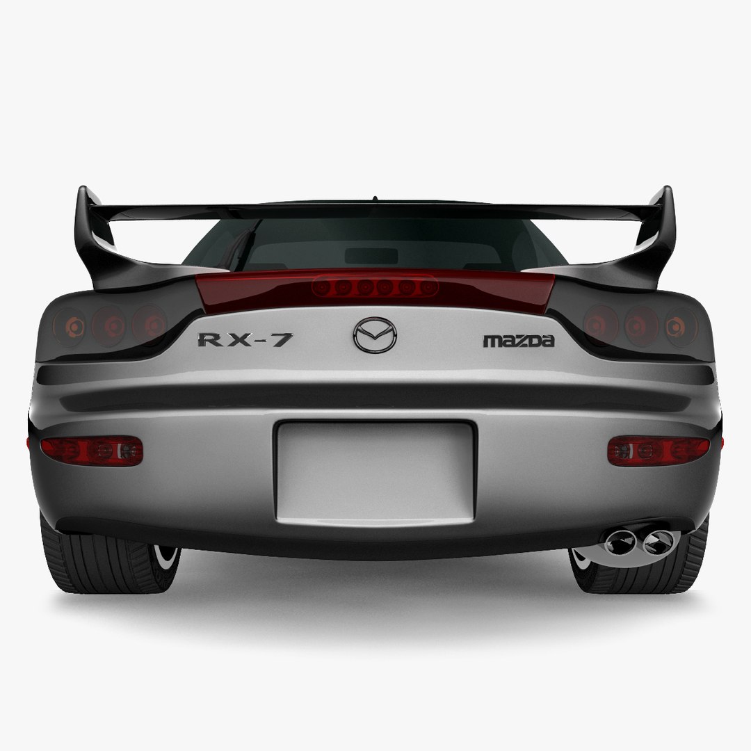 3ds max realistic mazda rx7