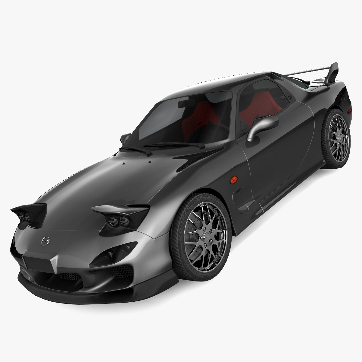 3ds max realistic mazda rx7