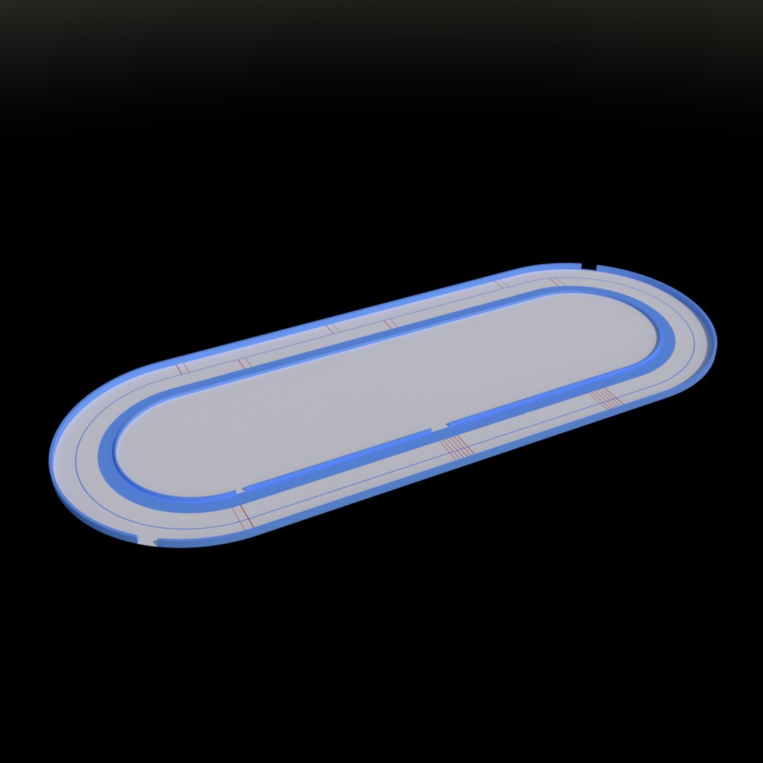 Speed Skating Rink 3D Model - TurboSquid 1835328