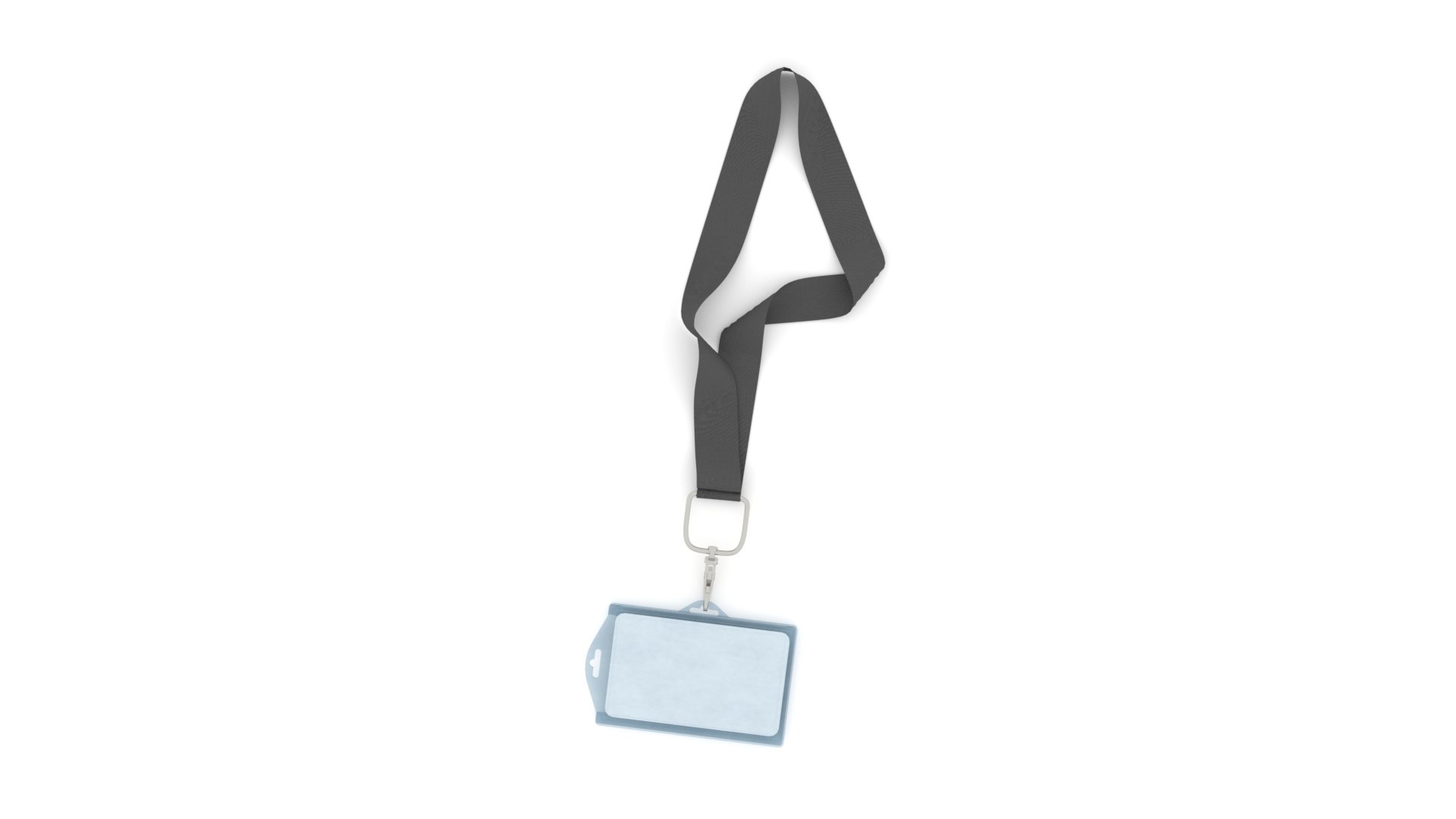 3D Model Lanyard With PSD Card Texture Template - 3D Asset - TurboSquid ...